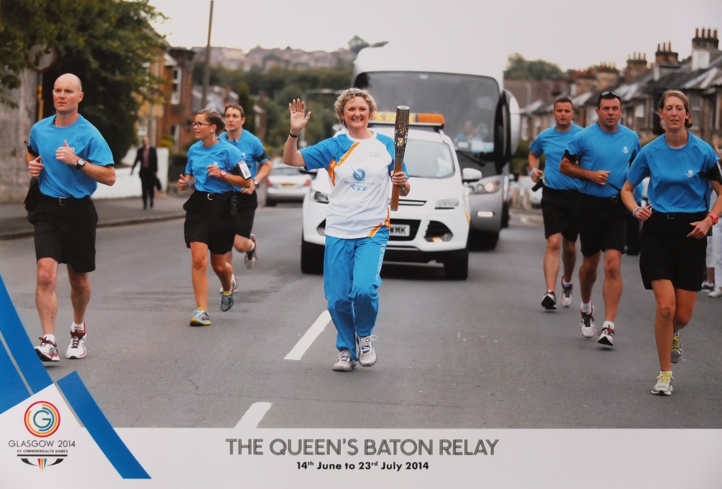 The Queen's Baton Relay - Audrey McIntosh