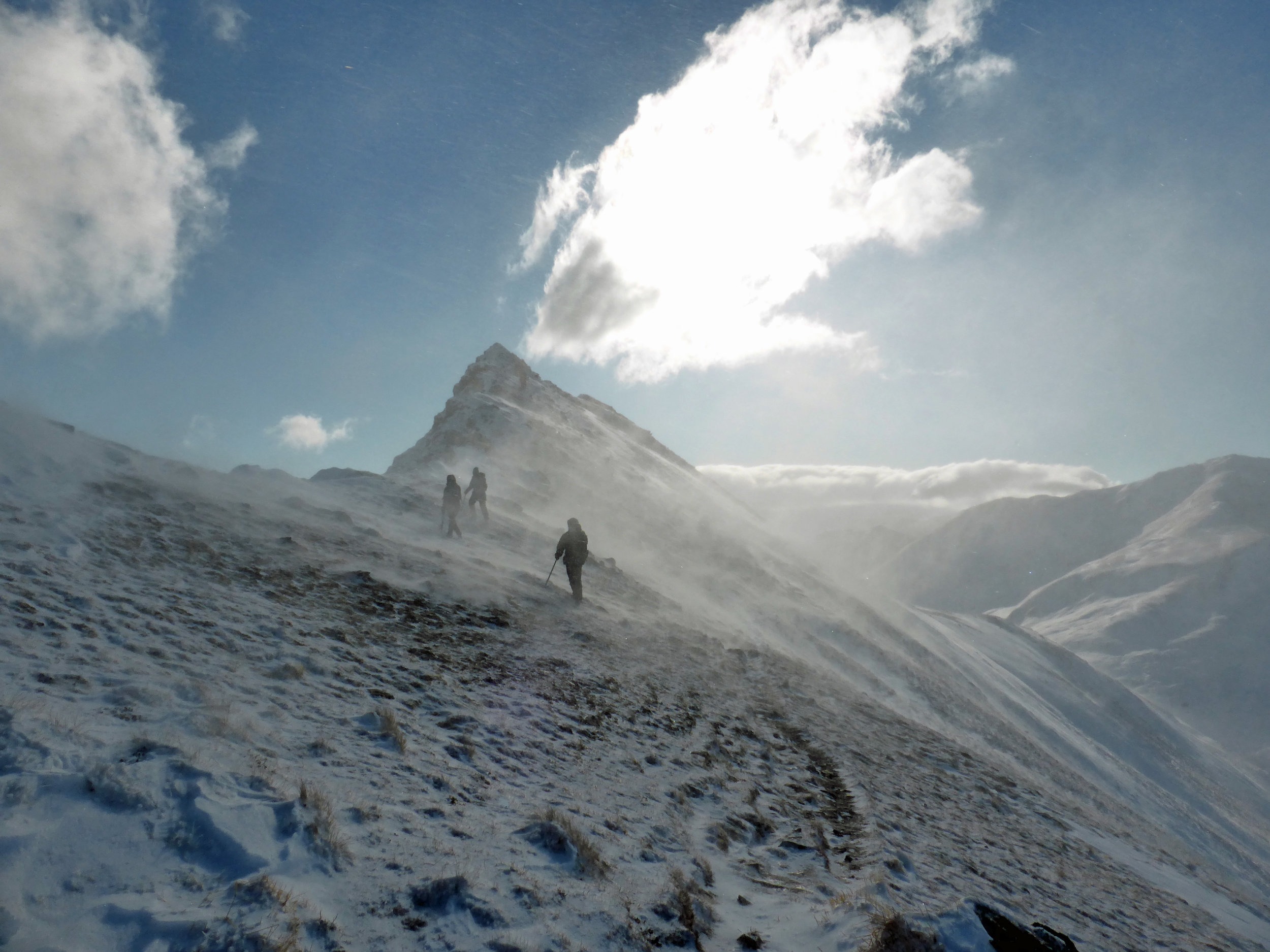 We do not Conquer nature, it allows us to pass - Audrey McIntosh